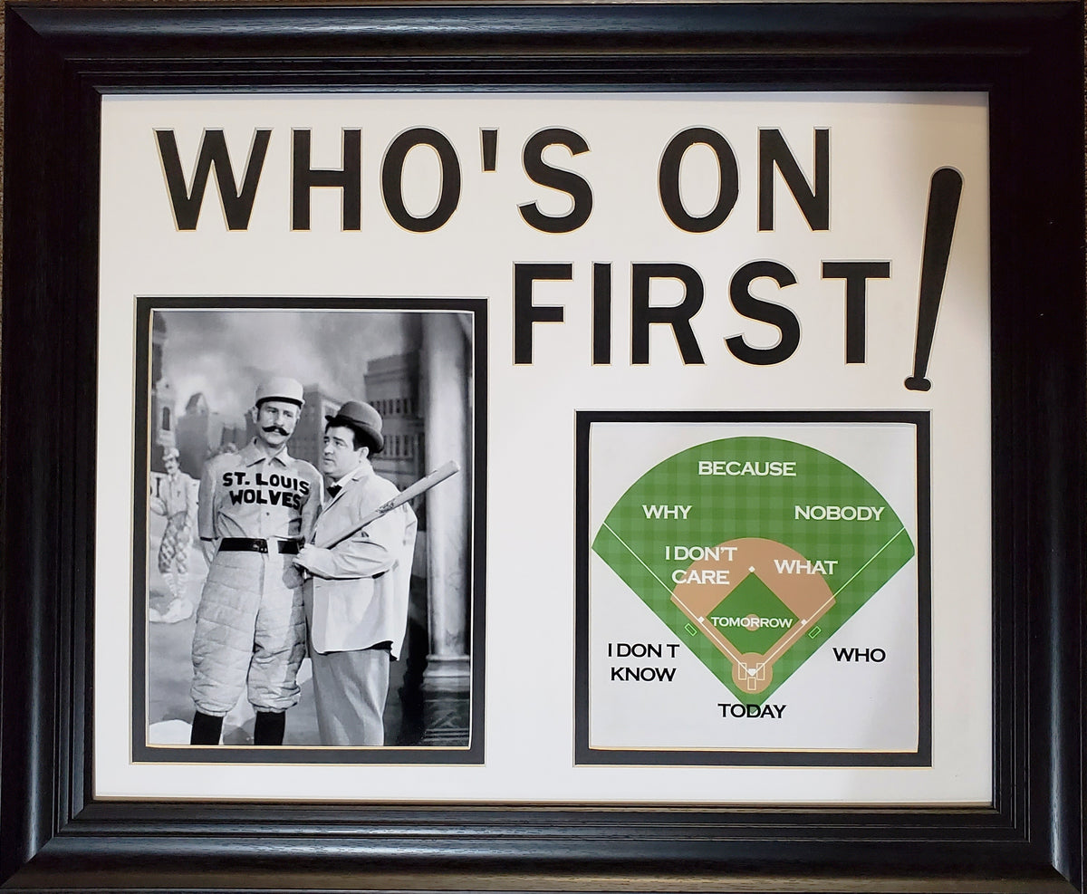 Who's on First – Matted Memories